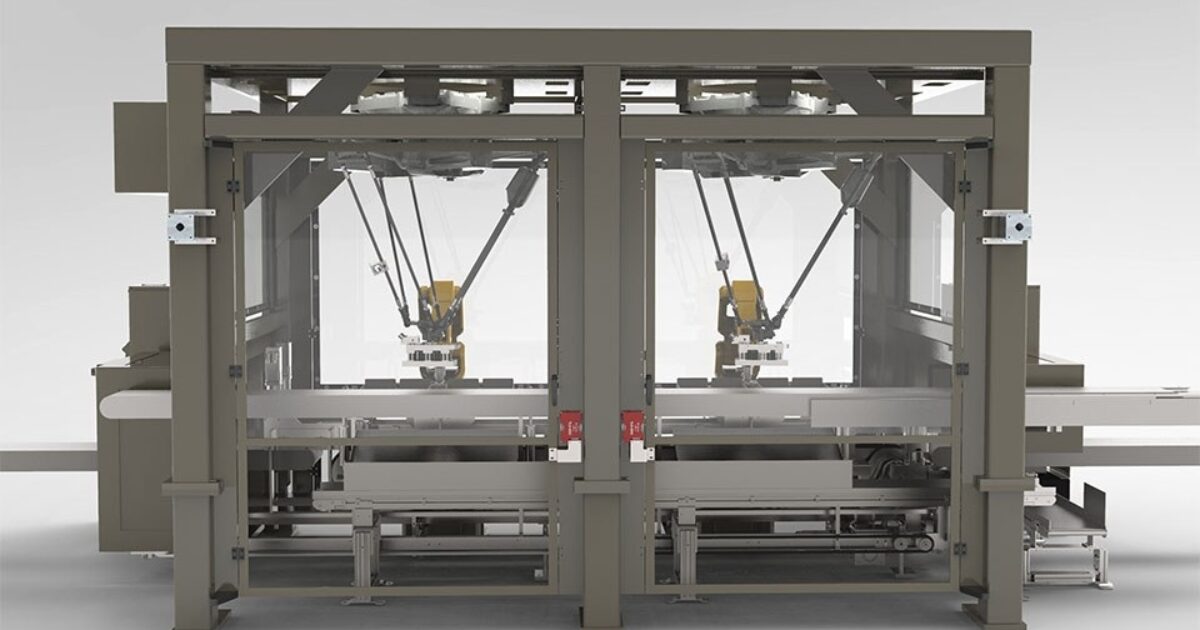 Robotic Top Load Case Packer - High Speed Pick and Place RC1000 | Brenton