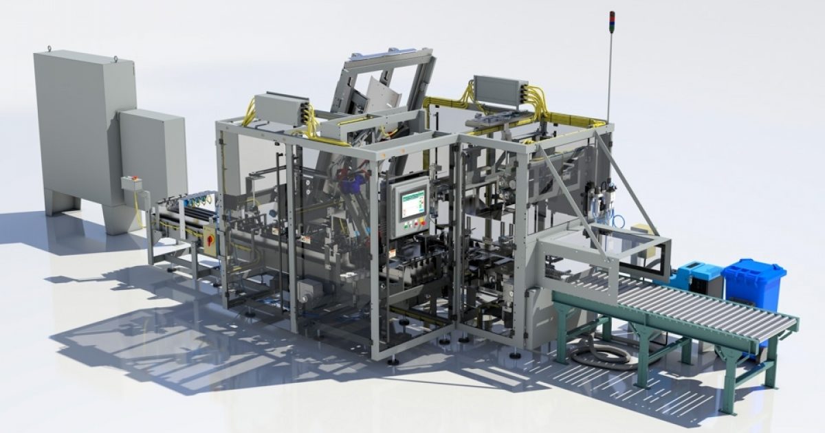 Side Load Case Packer M2000 - Intermittent Motion Side Load Case & Tray Packer | Brenton