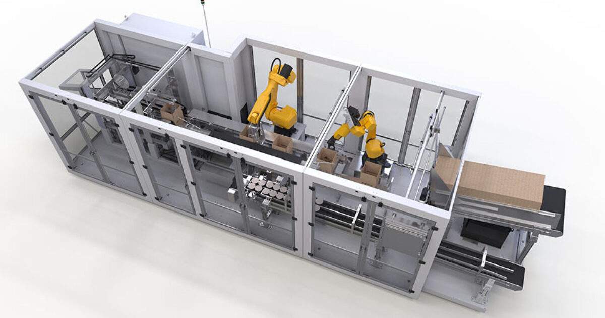 RT1000 Robotic Case Packer | Brenton Engineering | Brenton