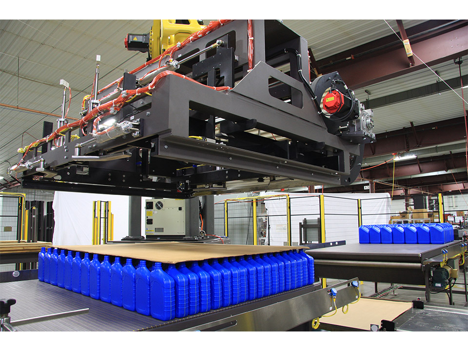 Bulk Palletizer / Depalletizer Machine - MasterPal Palletizing Equipment