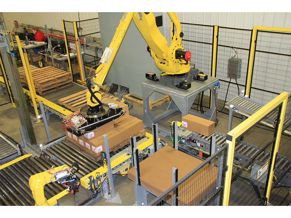 Robotic palletizing, pallet wrapping proves successful for Nephron