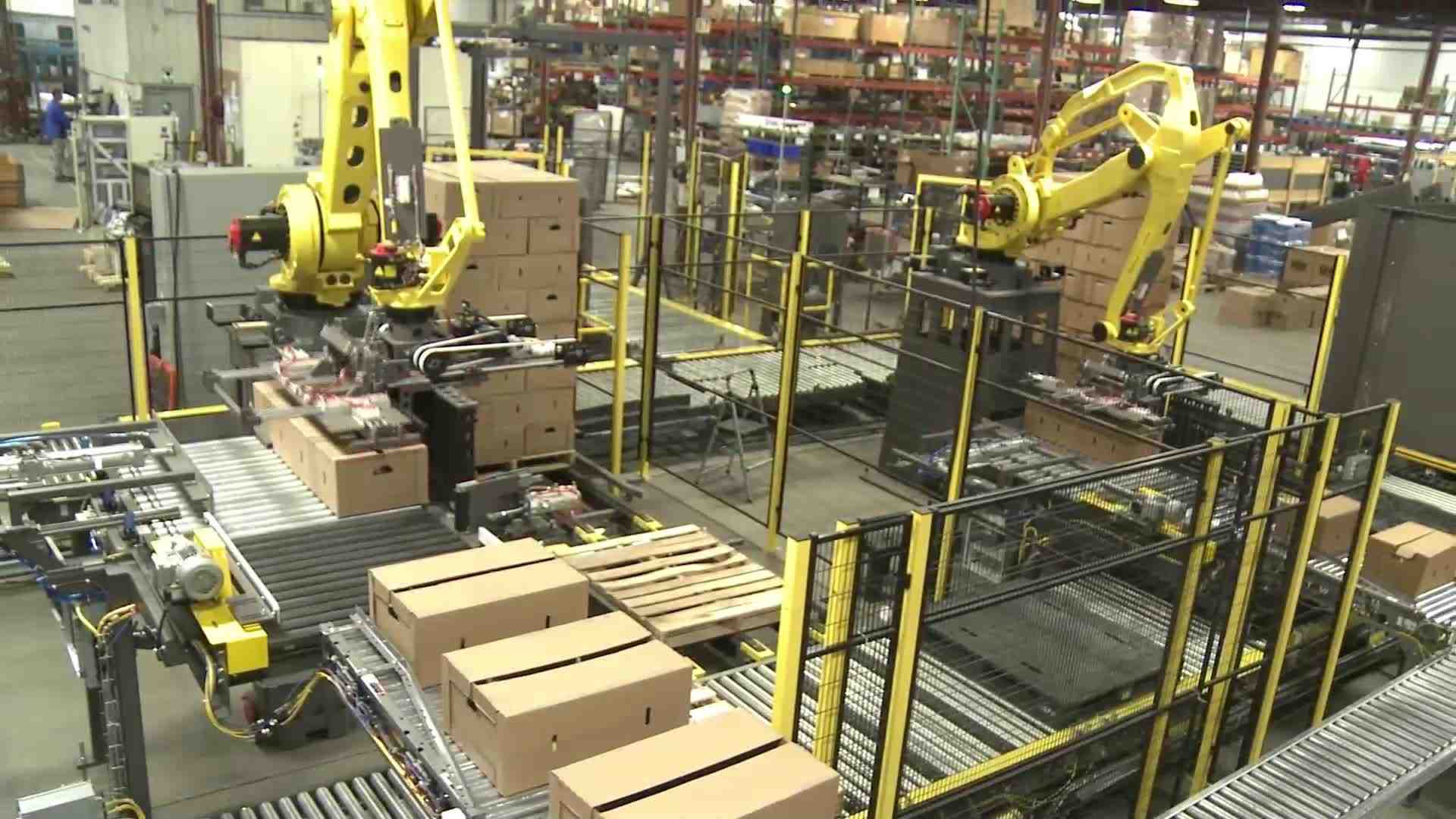 Robotic Palletizers & Robotic Palletizing Equipment,… | Brenton